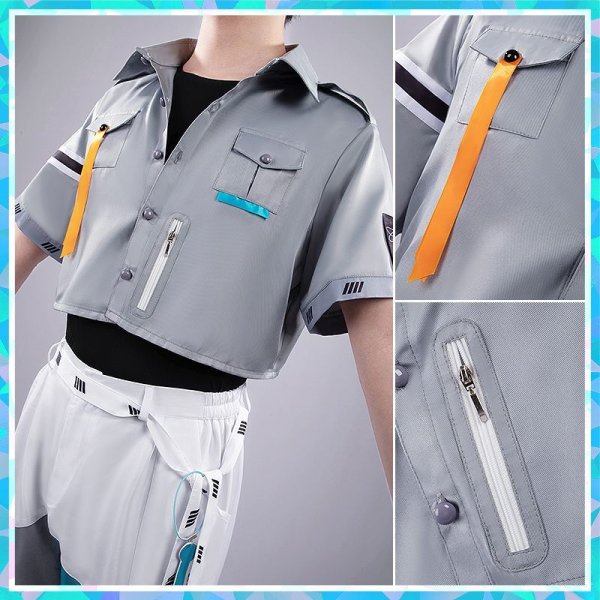 バーチャル YouTuber Vtuber ROF-MAO 1st FULL ALBUM 『Overflow』2周年記念衣装 甲斐田晴 コスプレ衣装